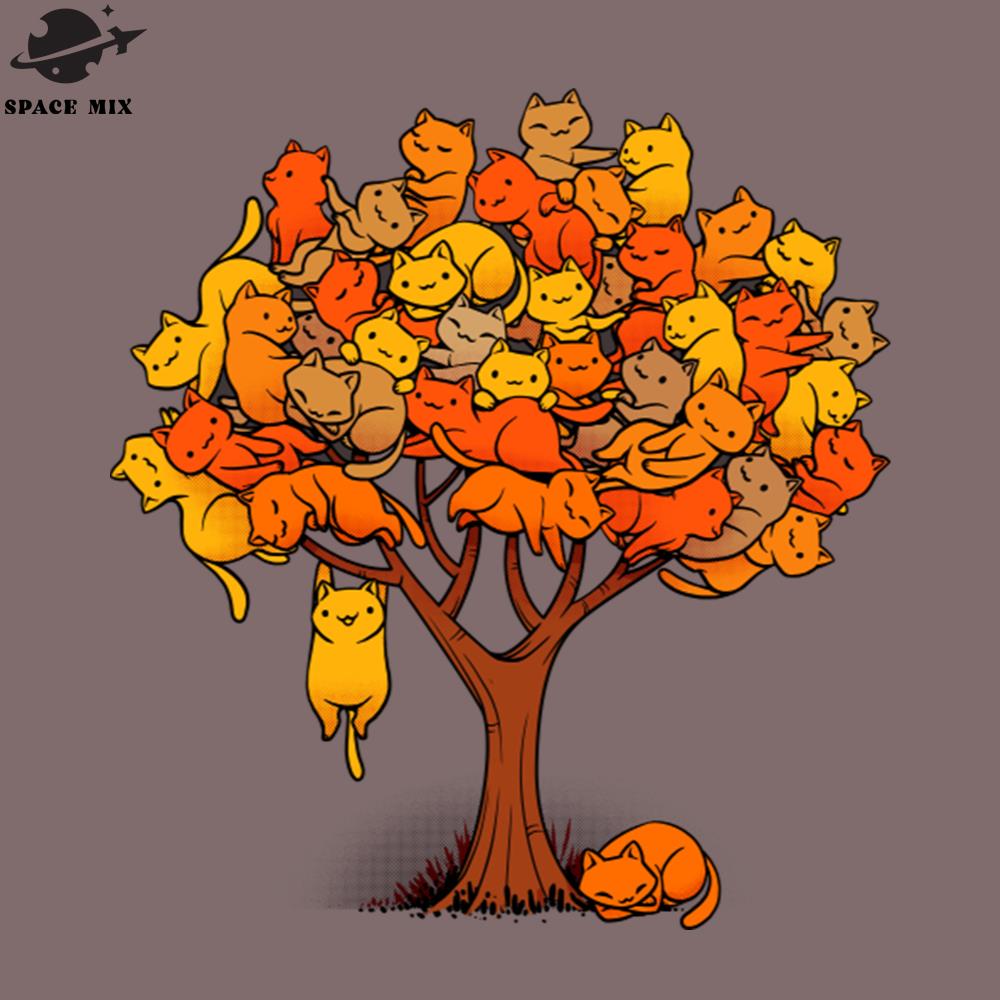 Cat Tree PNG Design - Inspire Uplift