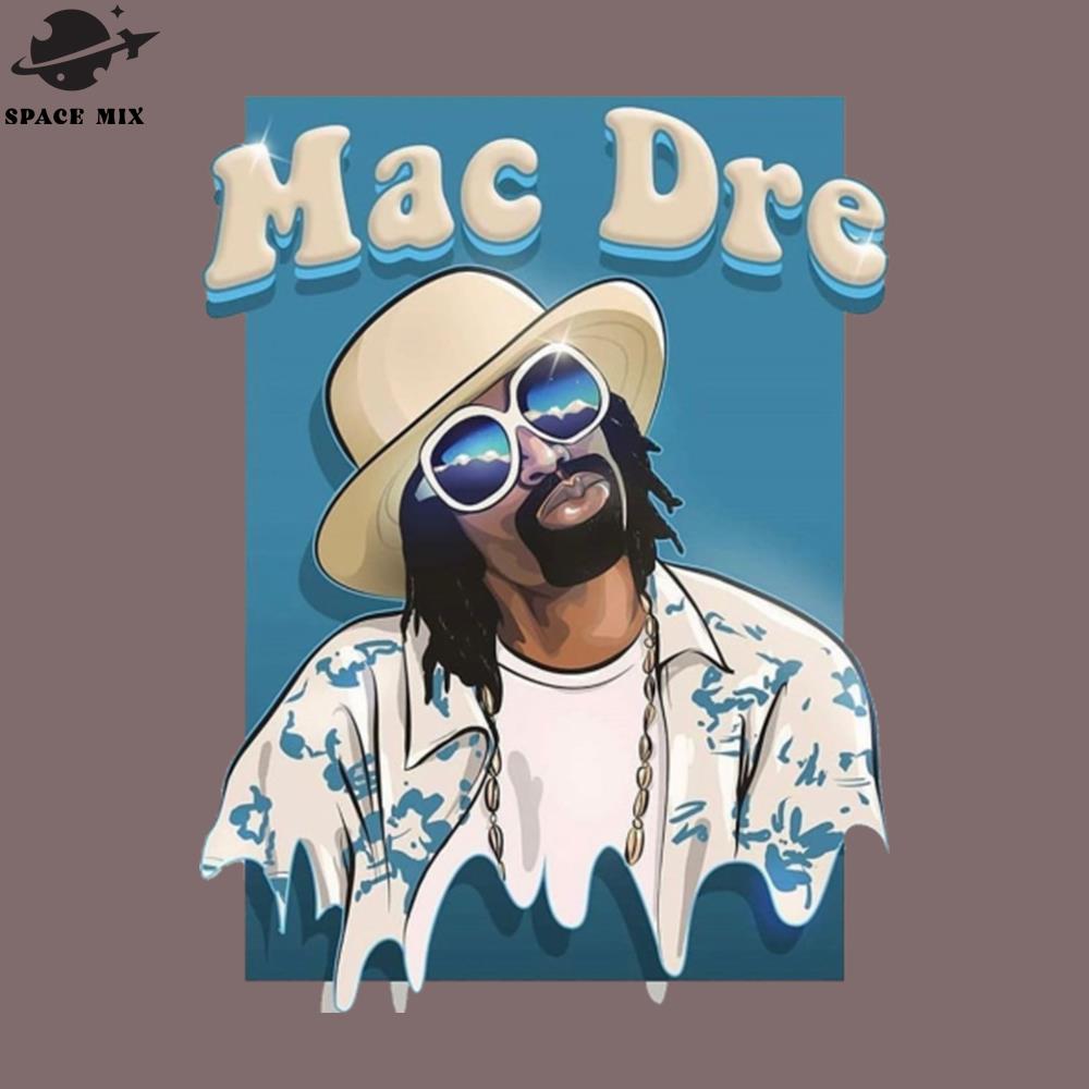 beach with mac dre Hiphop PNG Design | Inspire Uplift