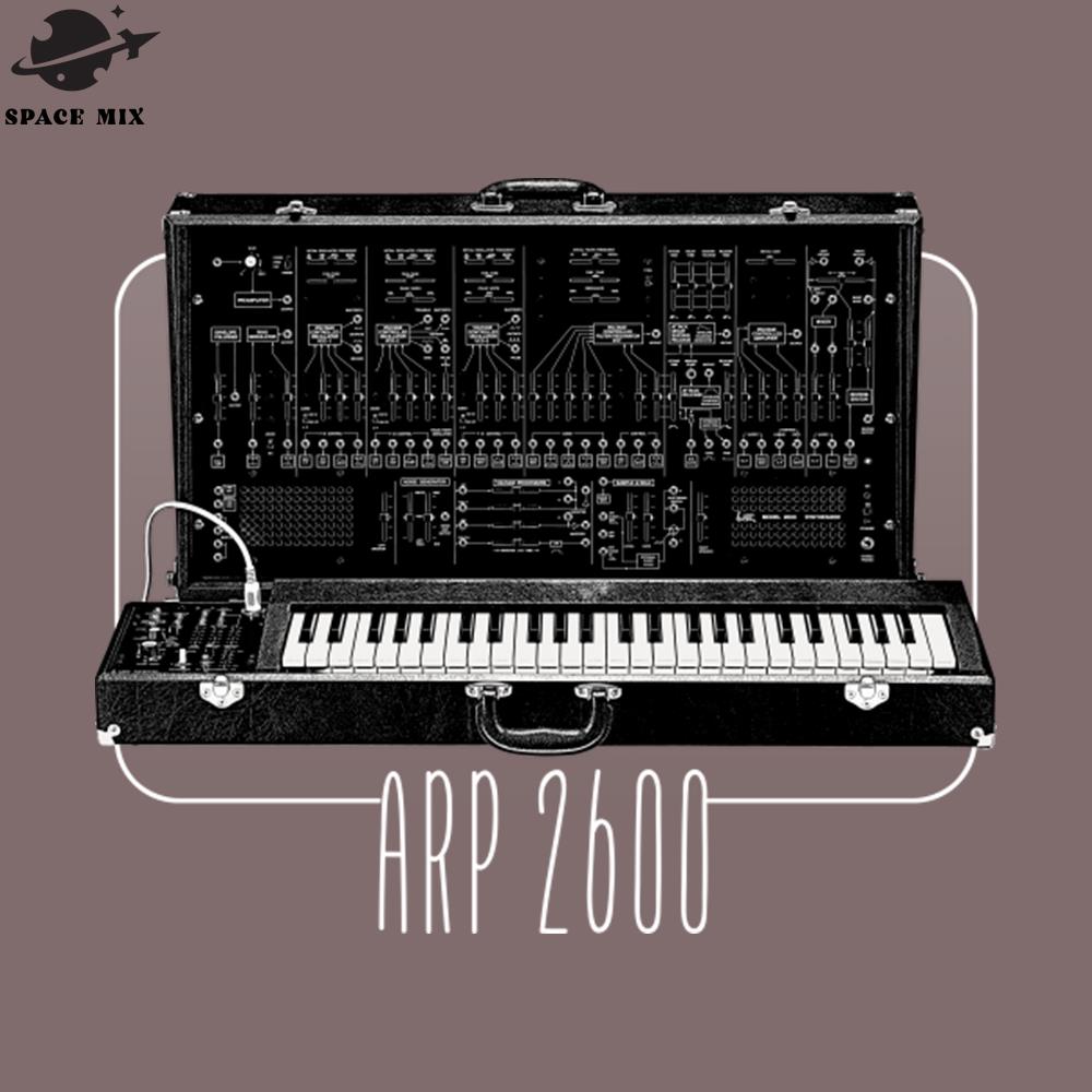 AR 2600 Retro Synthesizer Lover PNG Design | Inspire Uplift