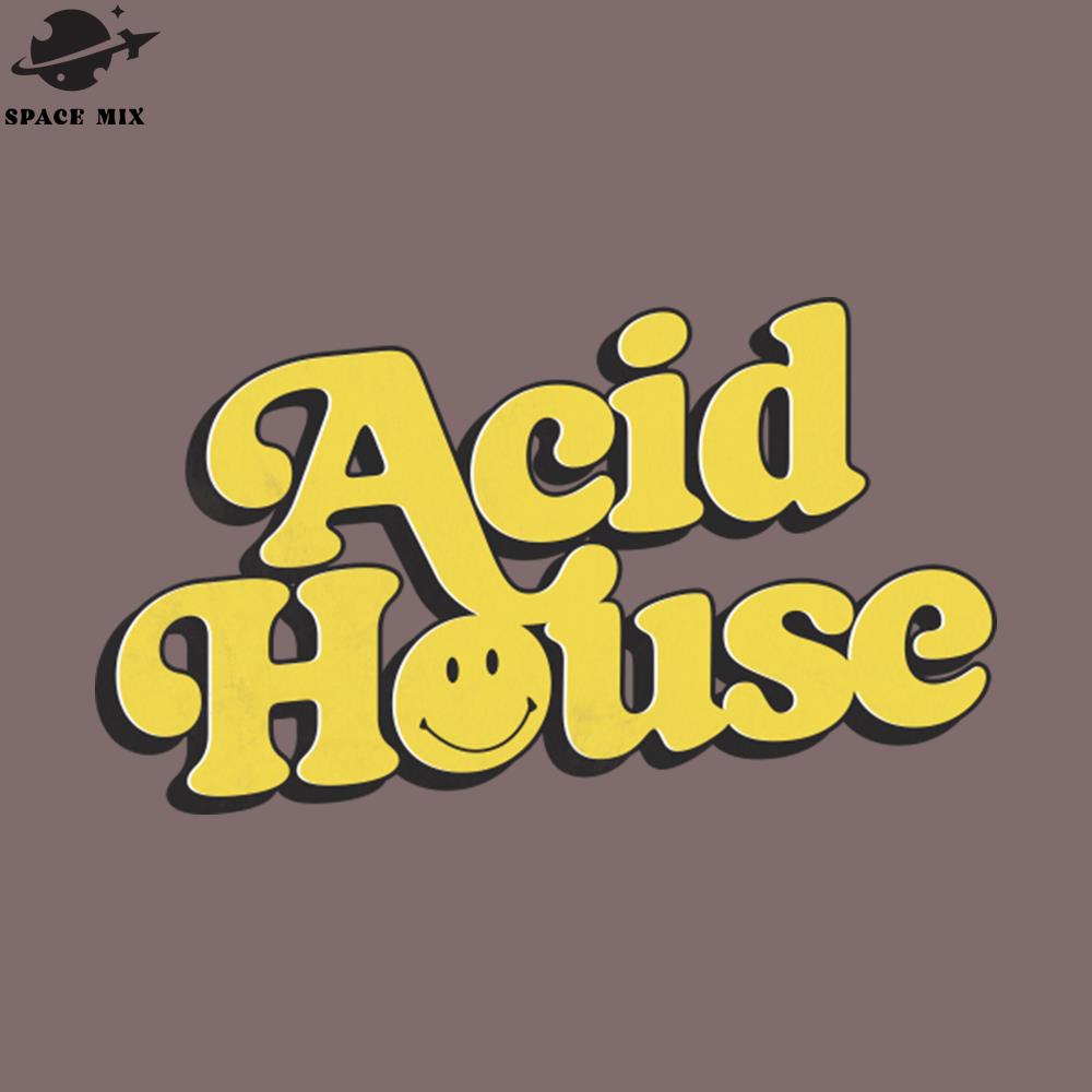Acid House 80s Music Fan PNG Design | Inspire Uplift