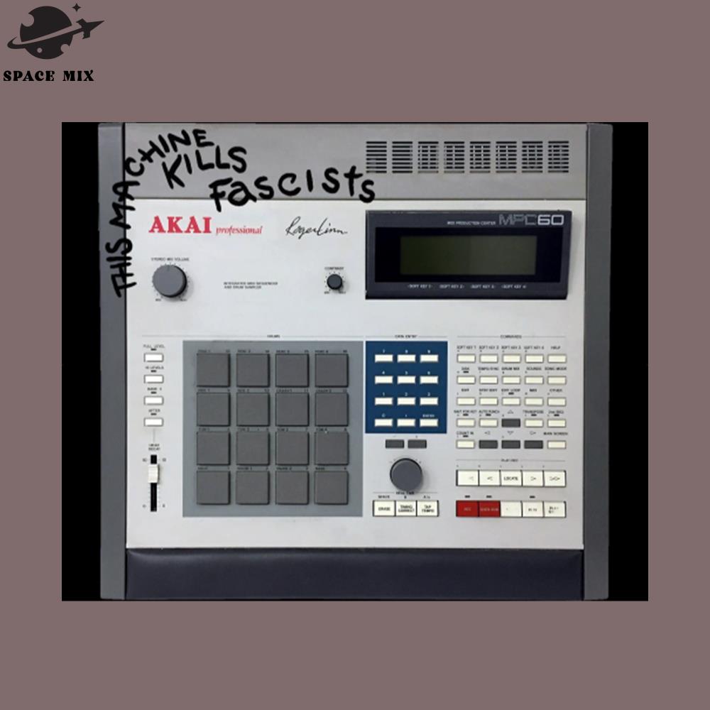 Akai MC 60 This Machine Kills Fascists Music PNG Design | Inspire Uplift