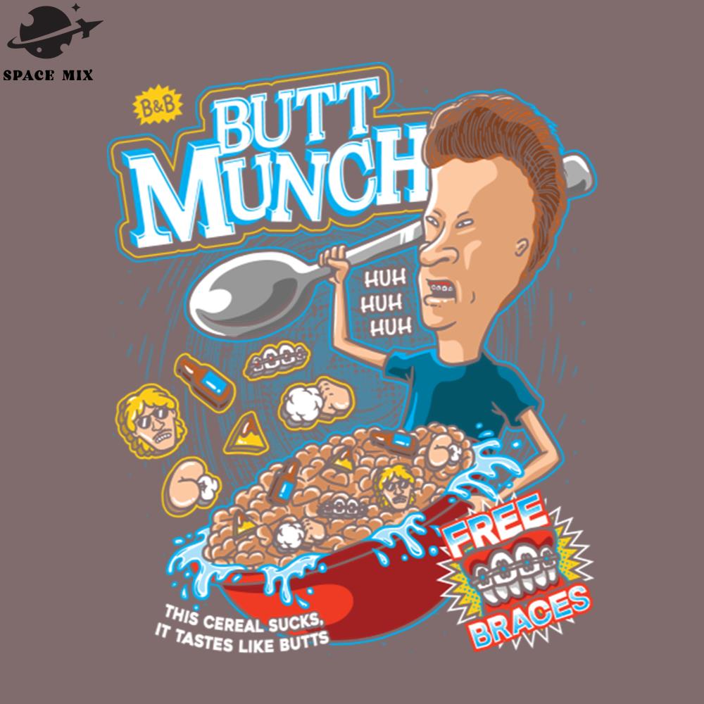 Butt Munch Cereal PNG Design | Inspire Uplift