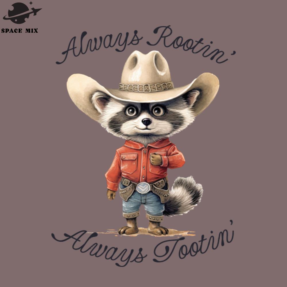 Always Rootin Always Tootin PNG Design | Inspire Uplift