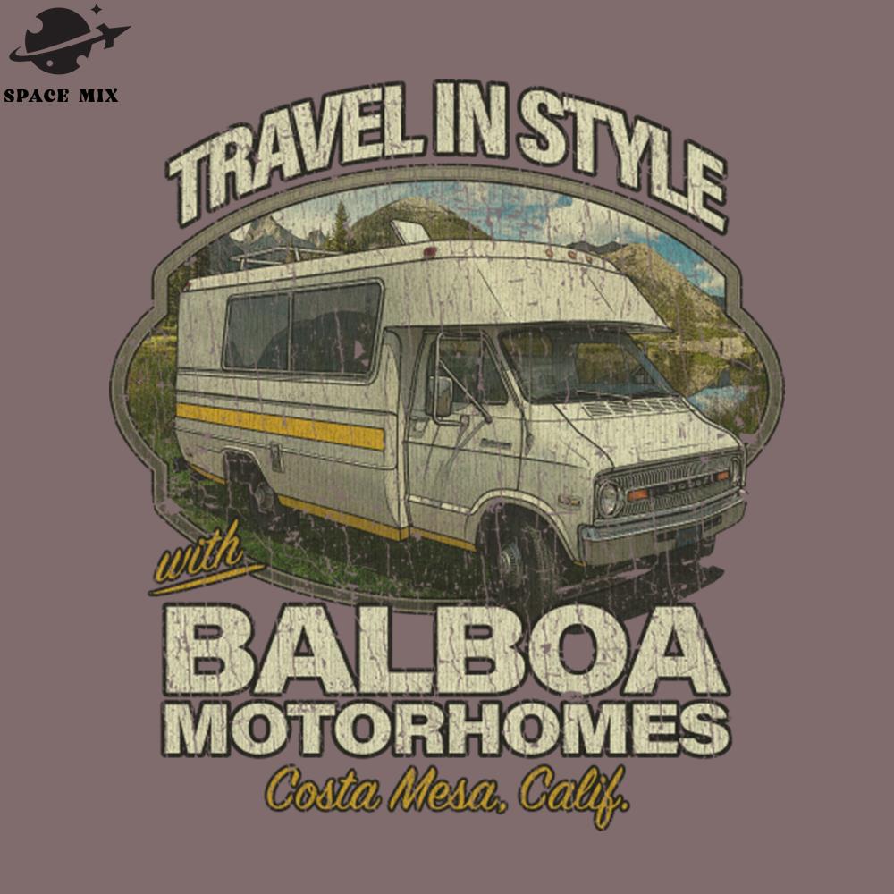 Balboa Motorhomes 1968 PNG Design - Inspire Uplift