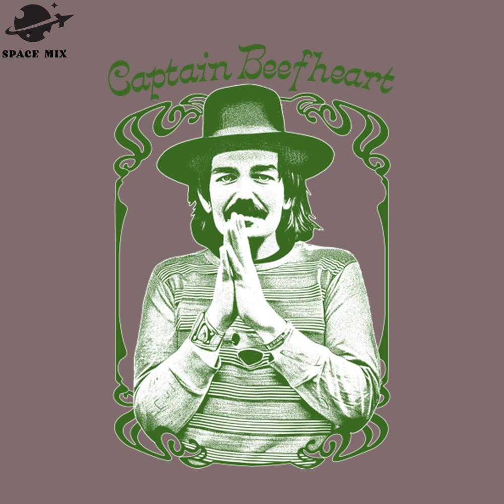 Captain Beefheart Original Fan Art PNG Design - Inspire Uplift