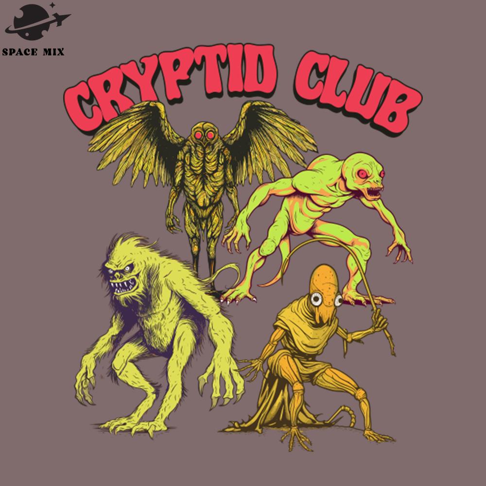 Cryptid Club PNG Design - Inspire Uplift