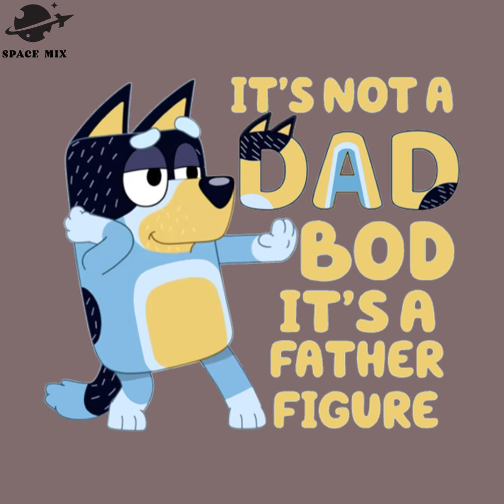 BLUEY BEST DAD PNG Design | Inspire Uplift