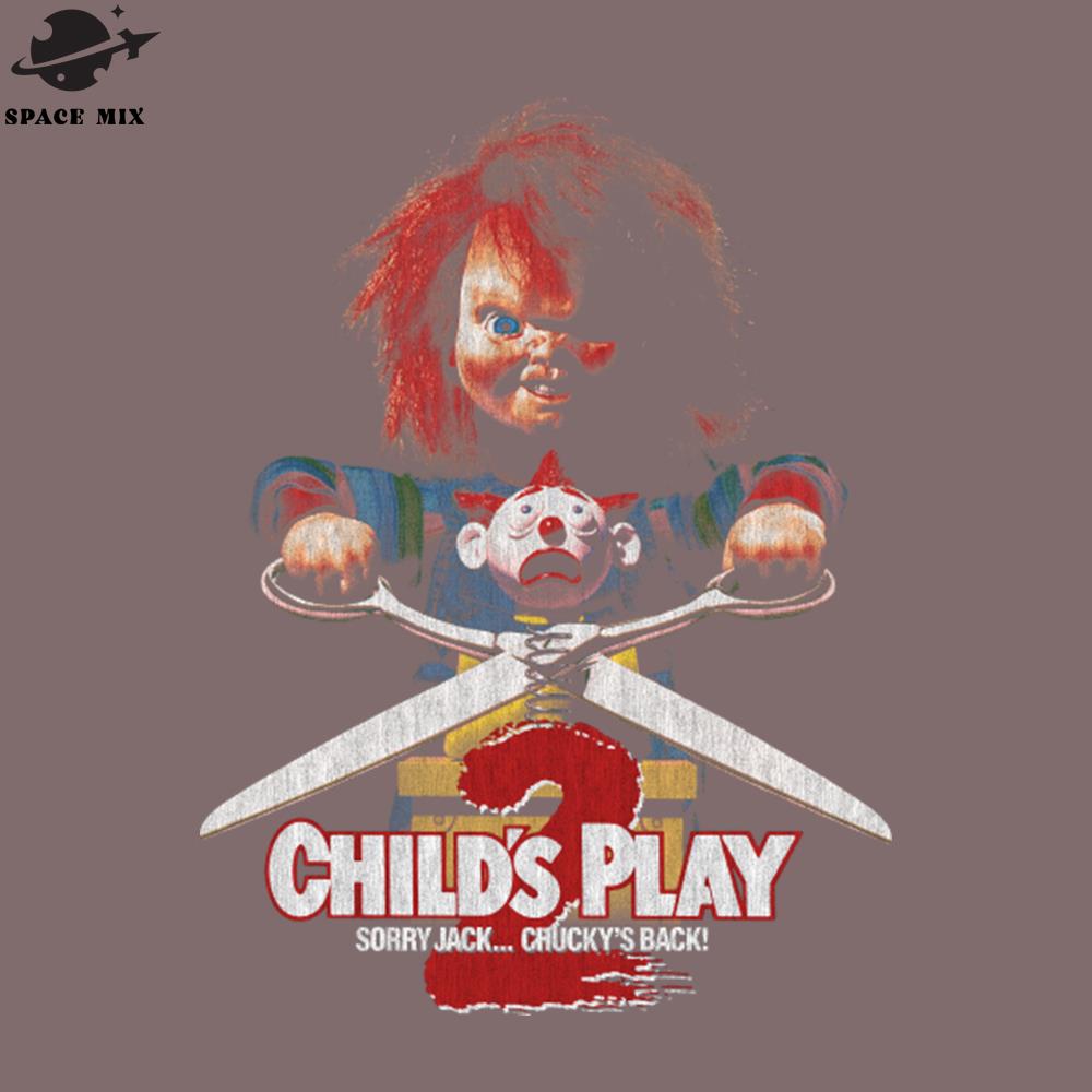 Childs lay 2 Horror Classic Chucky PNG Design | Inspire Uplift