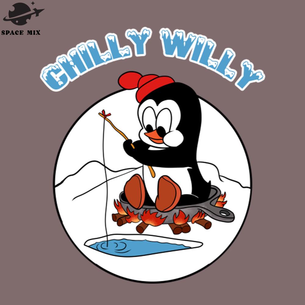 Chilly willy V2 80s 90s PNG Design | Inspire Uplift