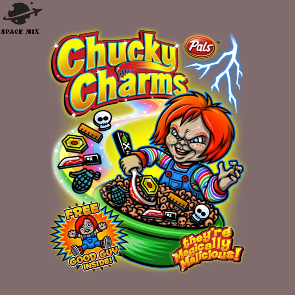 Chucky Charms V2 PNG Design | Inspire Uplift