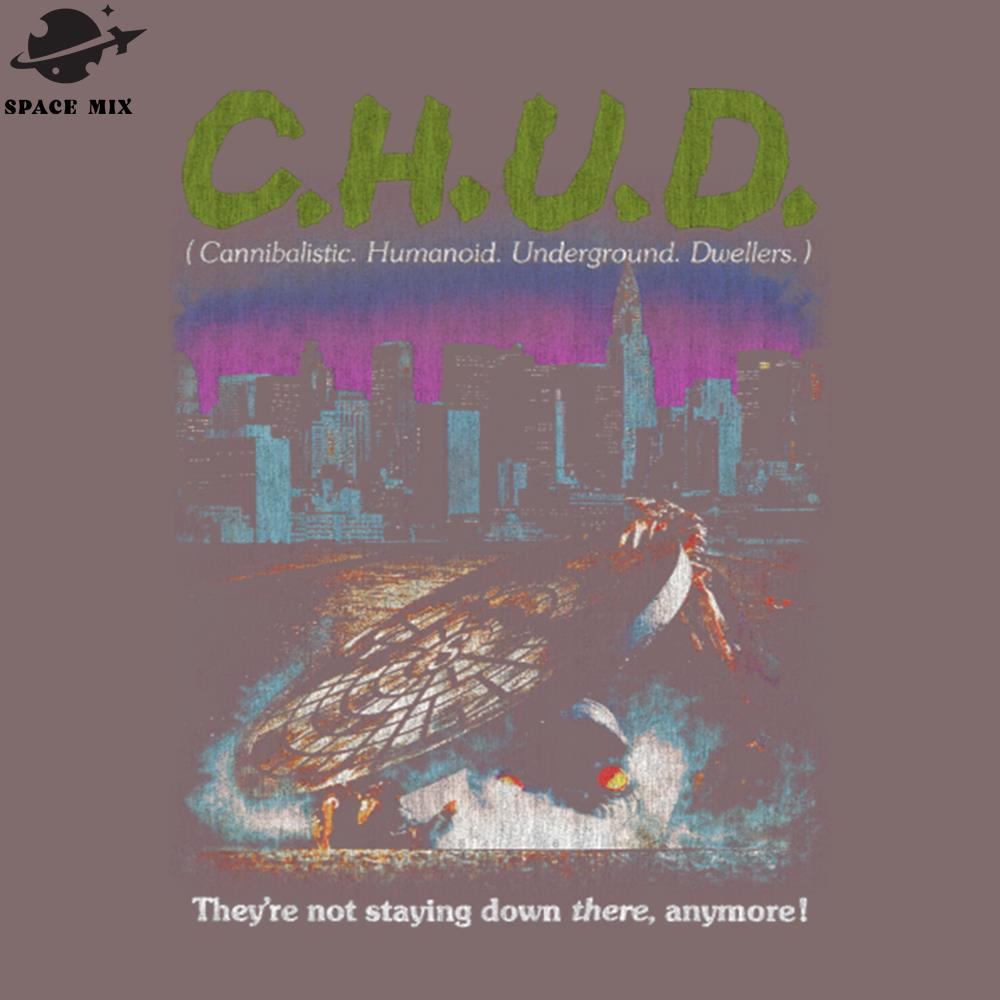 Chud Horror Classic 80 movies PNG Design | Inspire Uplift