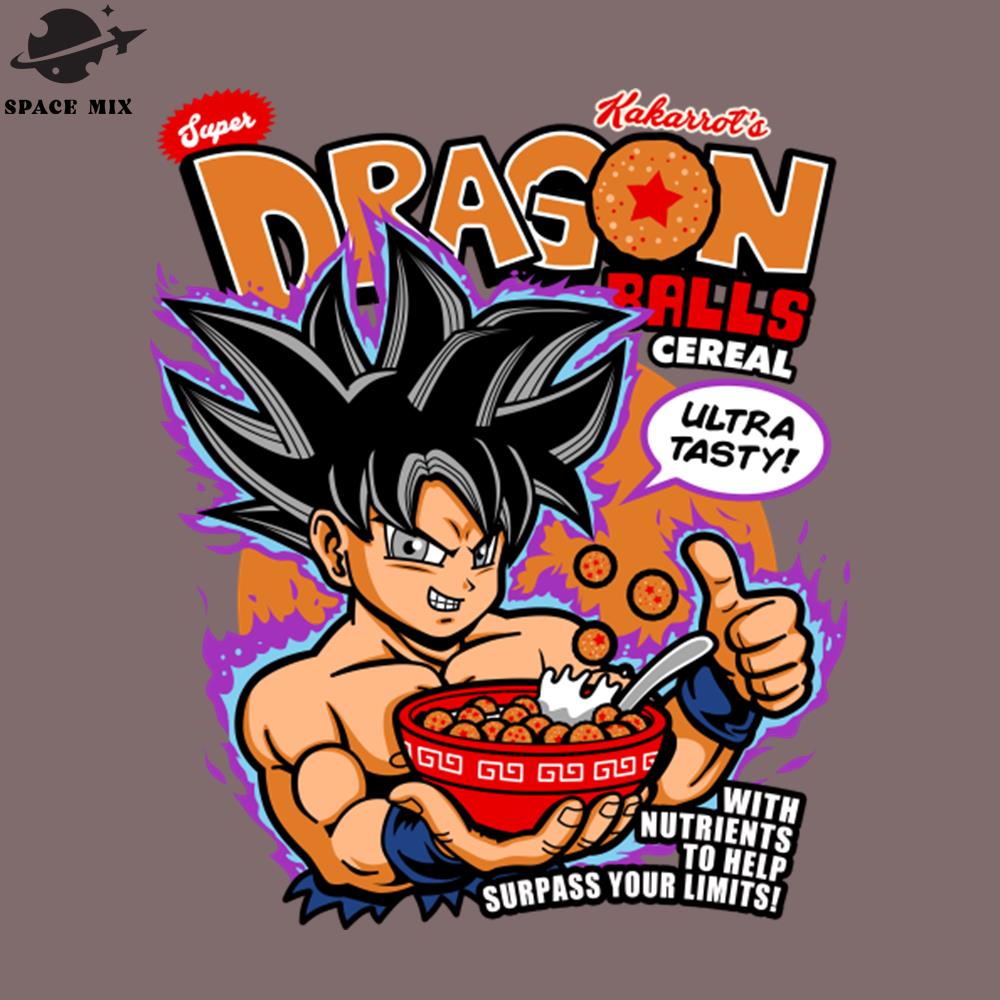 Dragon Cereal Balls Anime Manga Ultra Instinct Breakfast Cer | Inspire ...