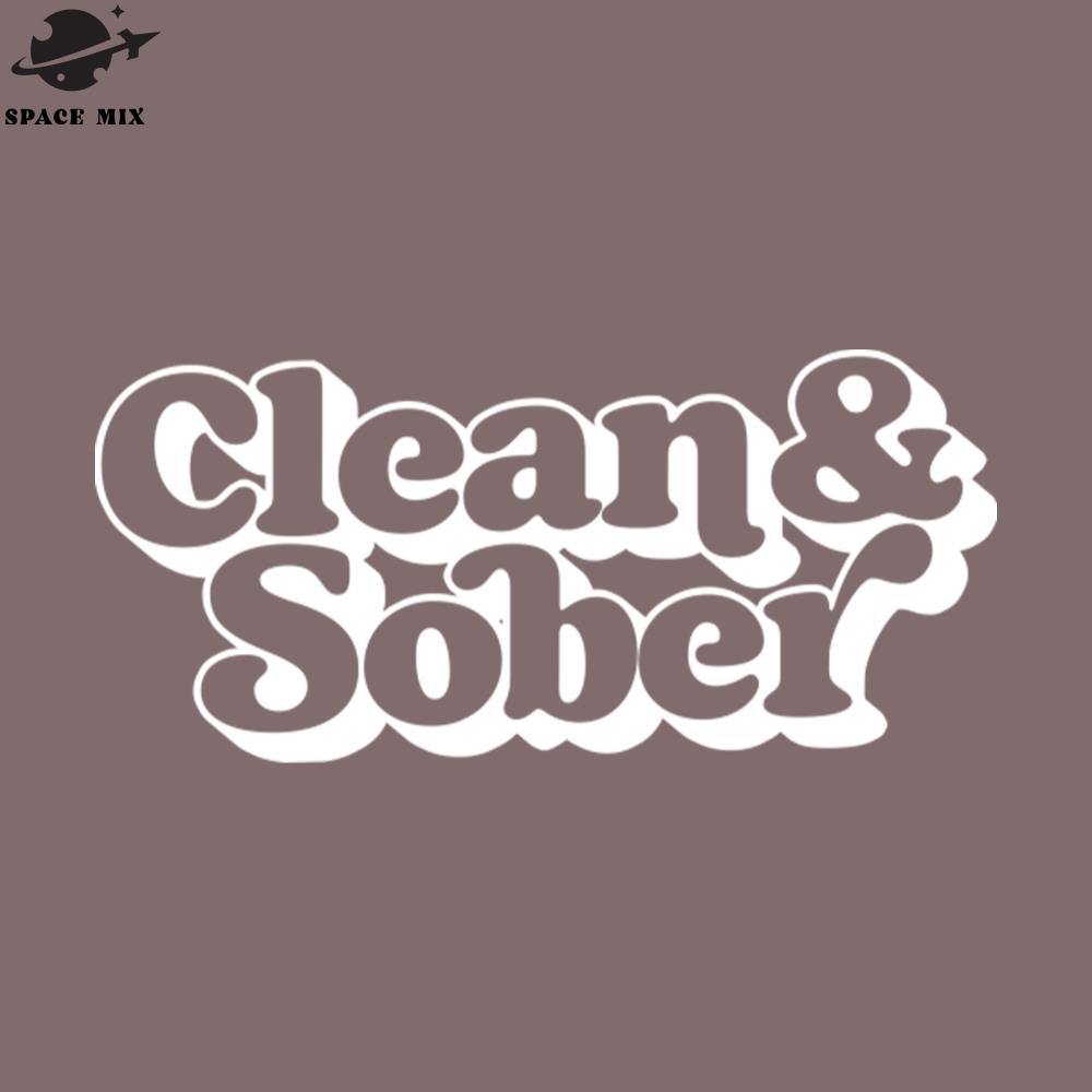 Clean Sober PNG Design | Inspire Uplift