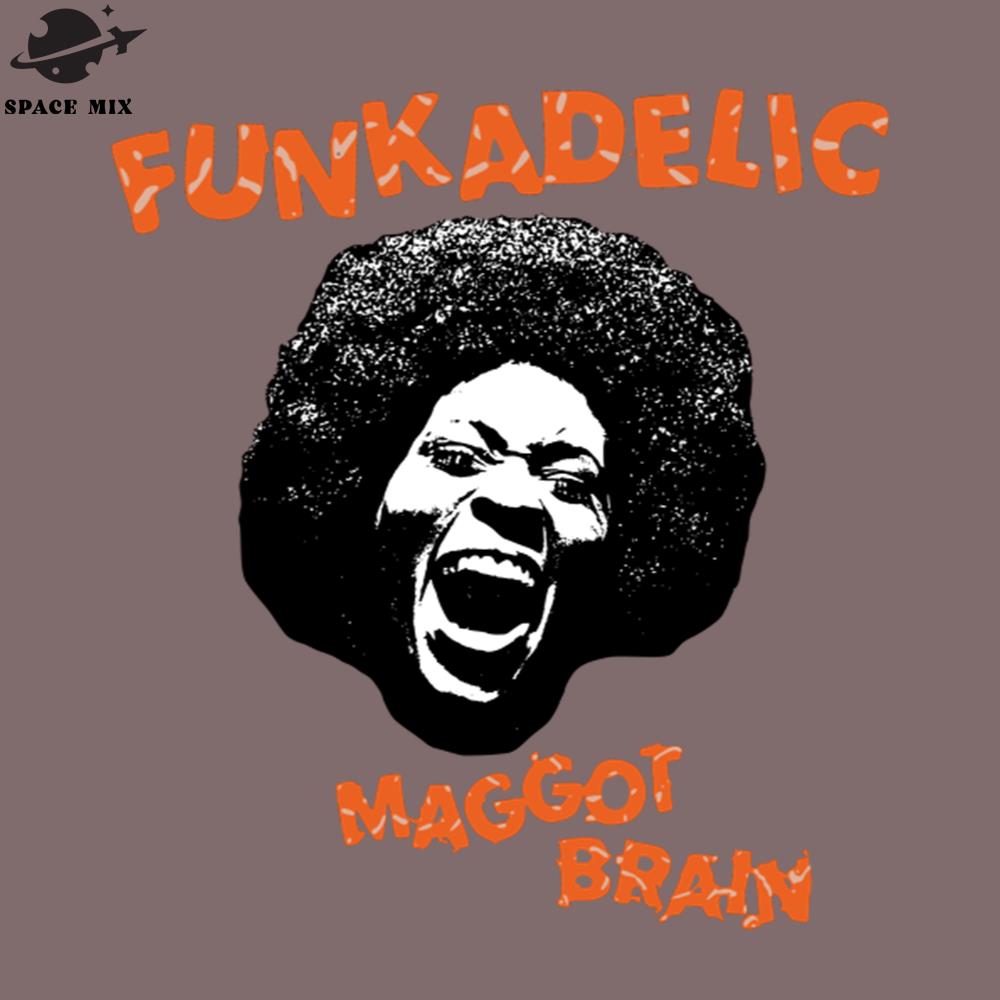 Funkadelic Maggot Brain PNG Design | Inspire Uplift