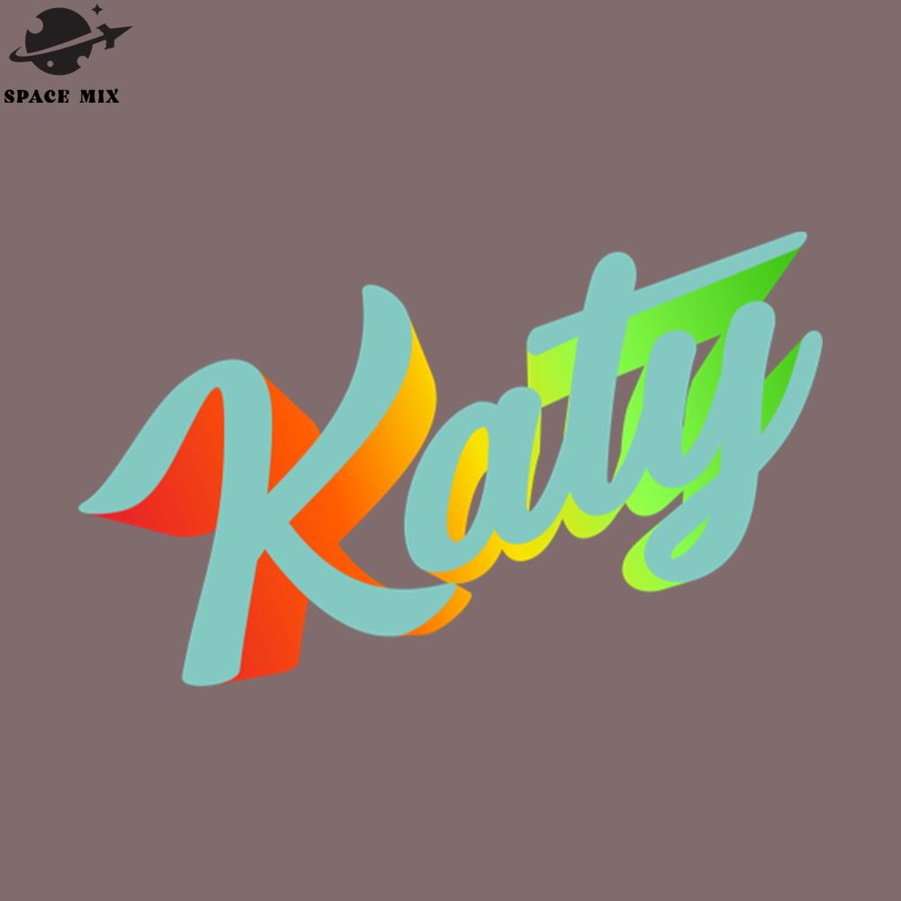 Colorful Katy PNG Design | Inspire Uplift