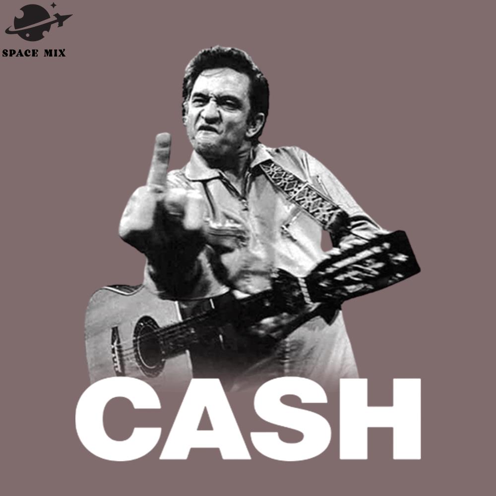 Cool Johnny Cash Vintage PNG Design | Inspire Uplift