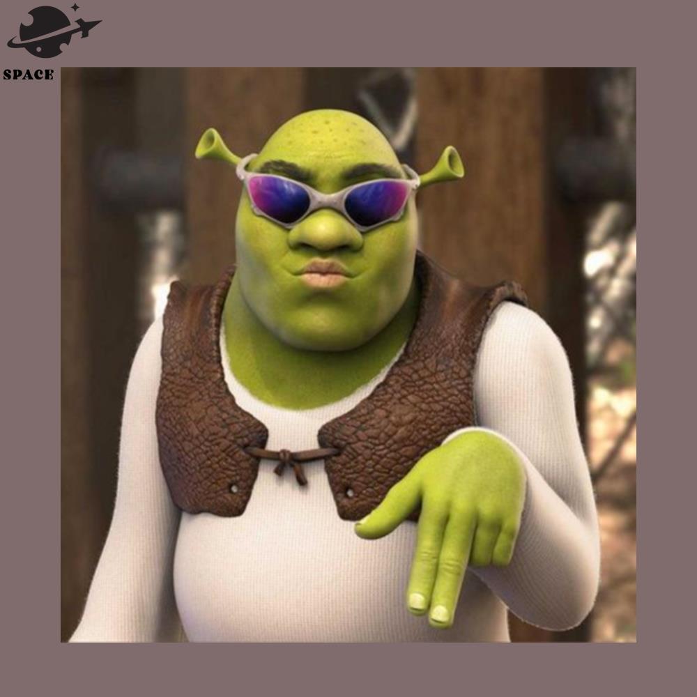 Funny Shrek Meme PNG Design | Inspire Uplift