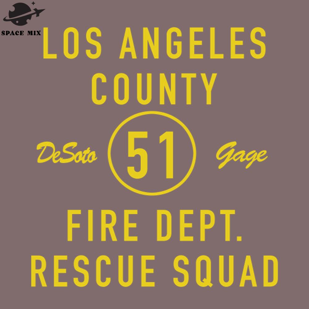 Emergency Squad 51 PNG Design | Inspire Uplift