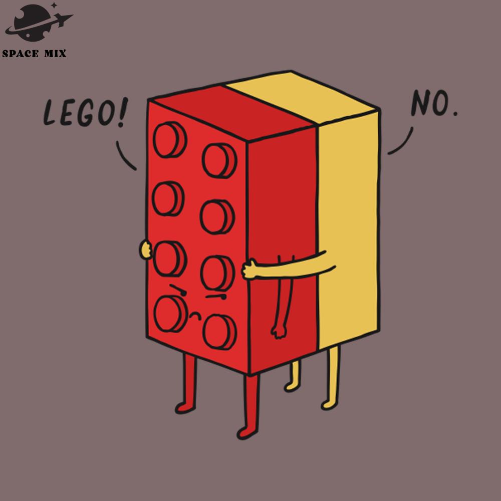 I will never lego PNG Design - Inspire Uplift