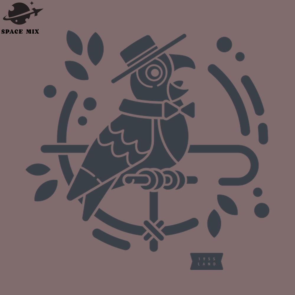Enchanted Tiki Room Barker Bird 2 PNG Design | Inspire Uplift