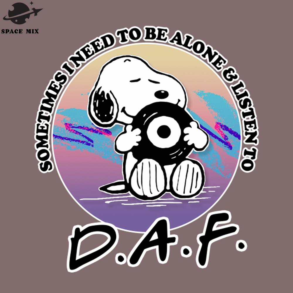 DAF Vinyl Record Fan PNG Design - Inspire Uplift