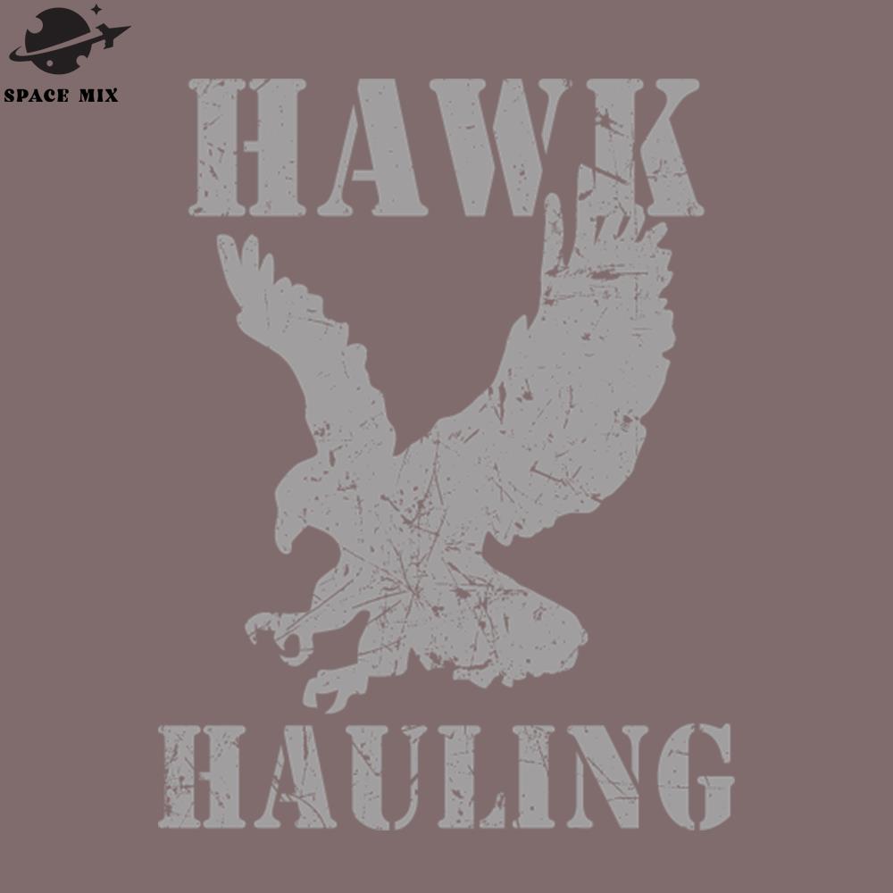 Hawk Hauling PNG Design | Inspire Uplift