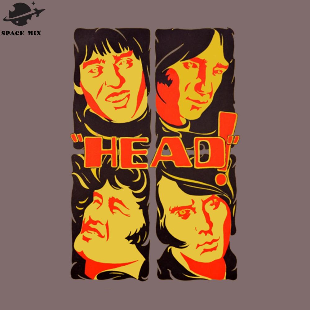 HEAD Rare Monkees PNG Design - Inspire Uplift