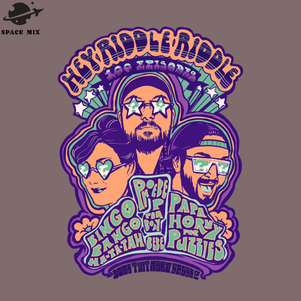 Hey Riddle Riddle 100th Episode Art 2 PNG Design | Inspire Uplift