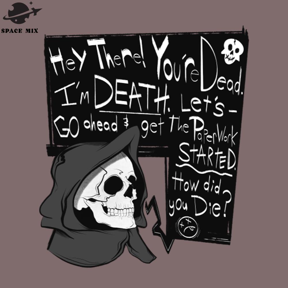 Death Files catchphrase PNG Design - Inspire Uplift