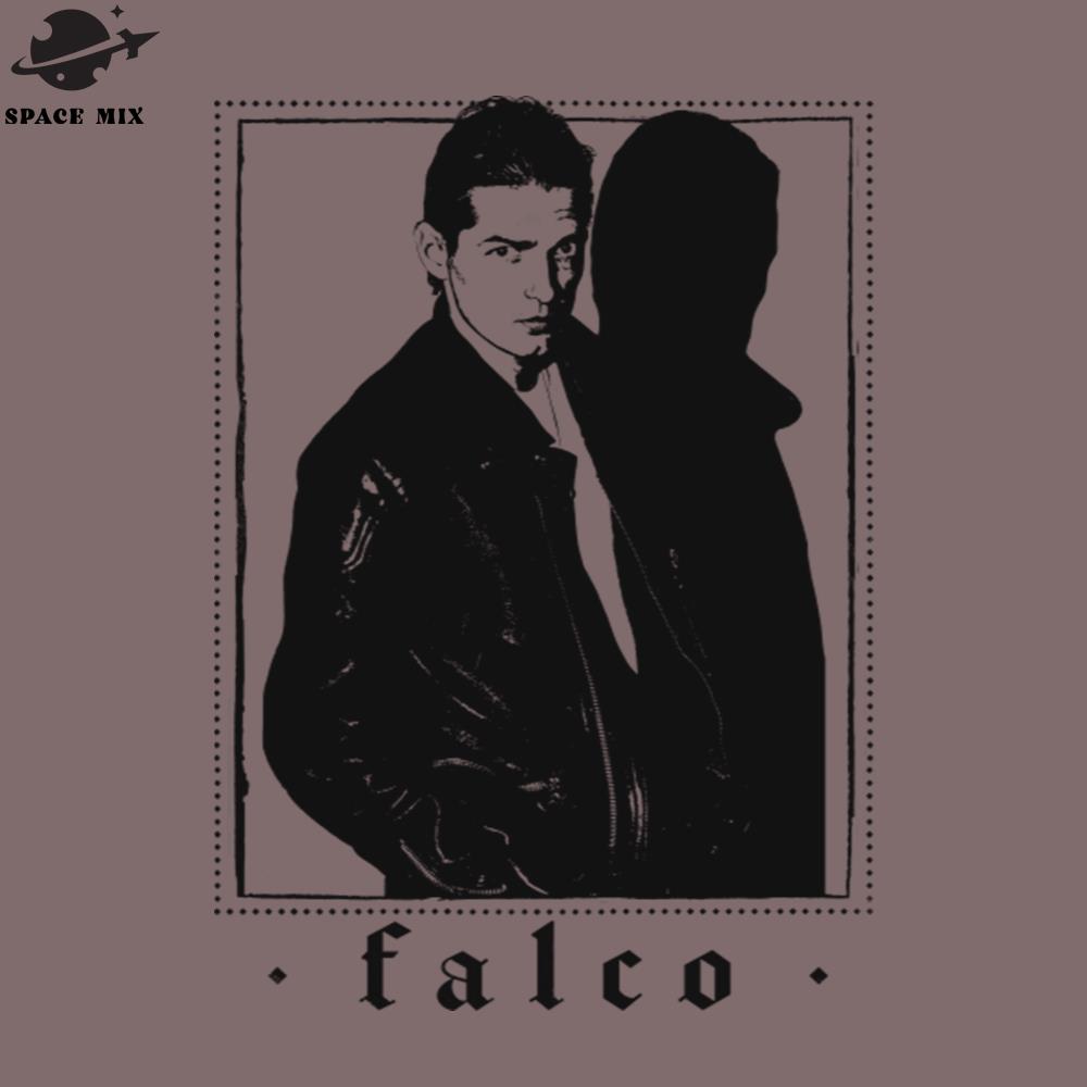 Falco 80s Retro PNG Design - Inspire Uplift