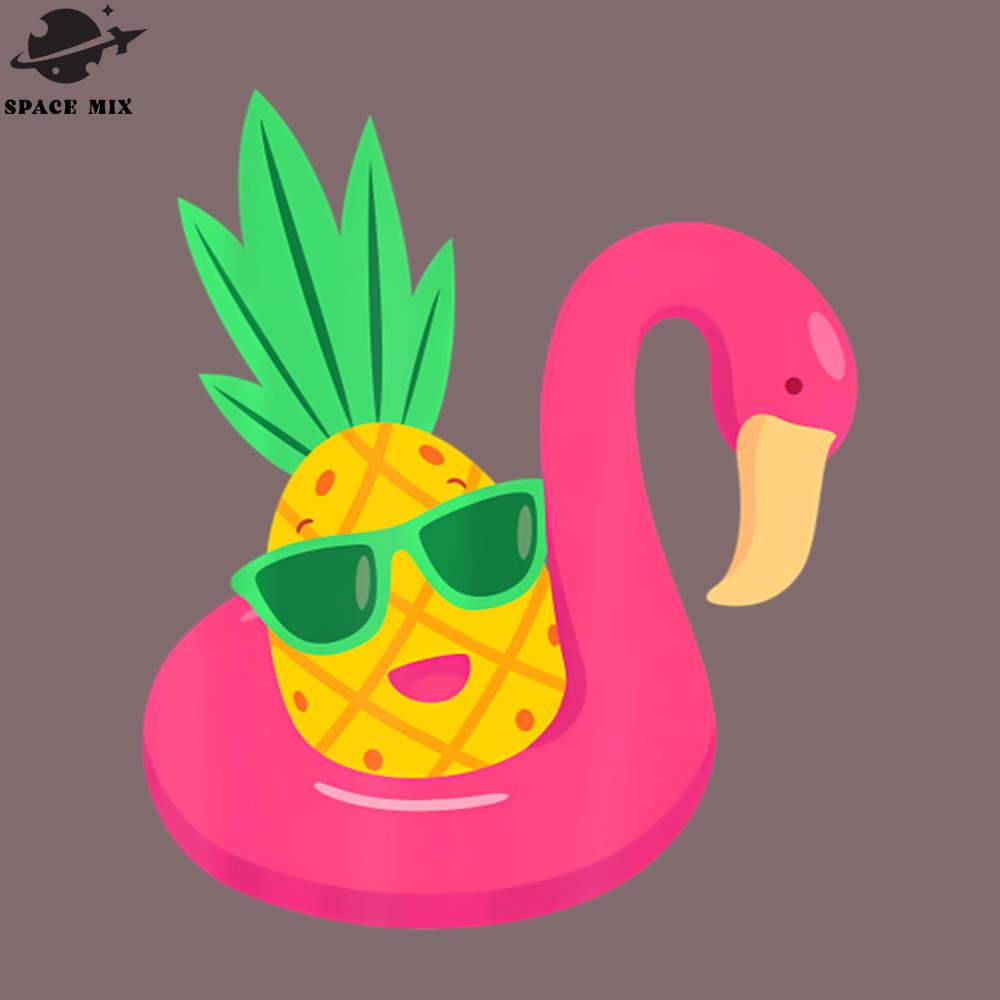 ineapple Flamingo ool Float Upside Down ineapple PNG Design - Inspire ...