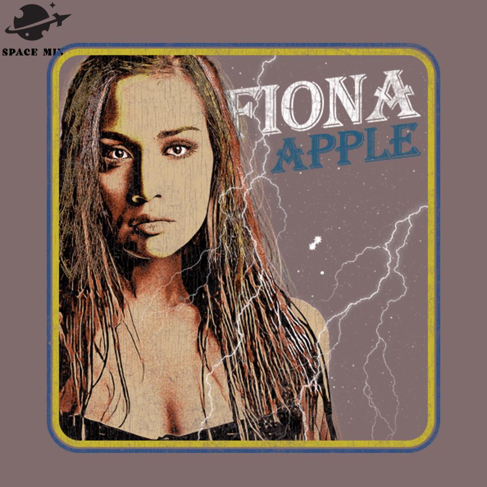 Fiona Apple 80s Vintage PNG Design | Inspire Uplift