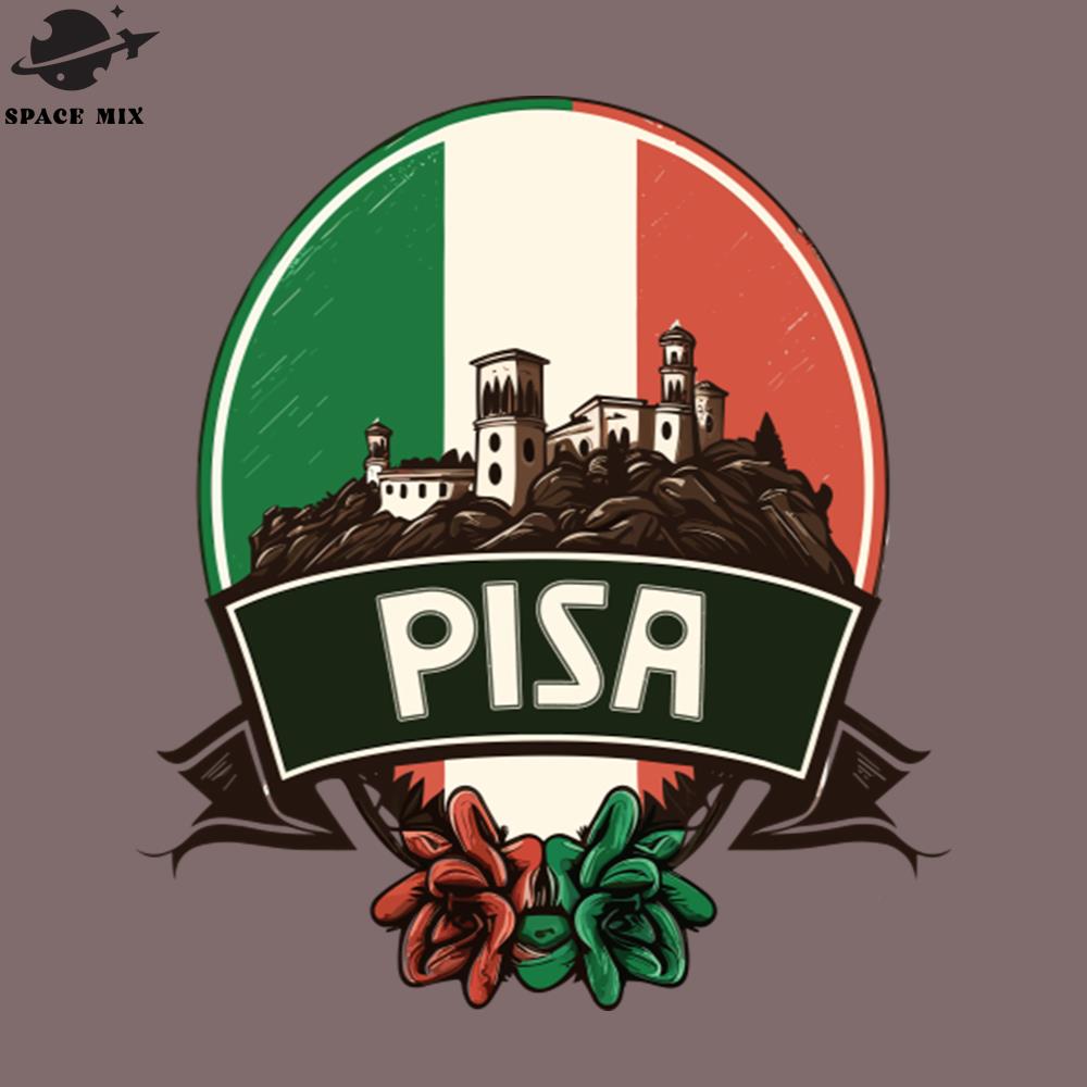 isa Italy Retro Style PNG Design | Inspire Uplift