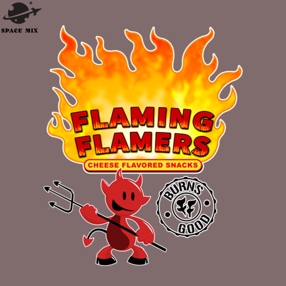 Flaming Flamers logo PNG Design | Inspire Uplift