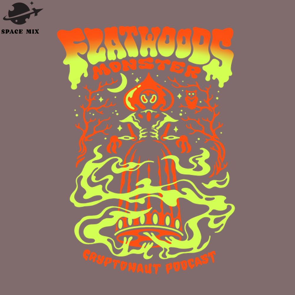 Flatwoods Monster X Cryptonaut odcast Designed by Jordan Her | Inspire ...