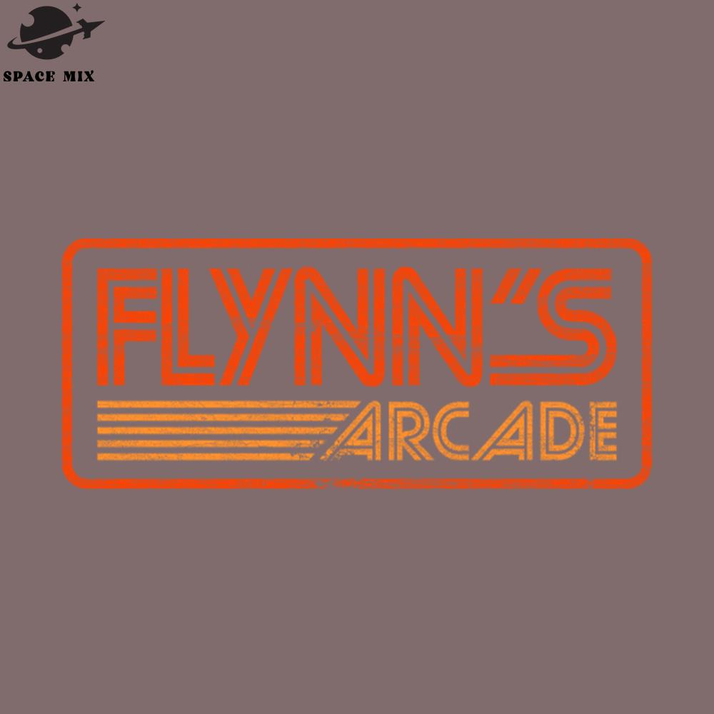 Flynns Arcade 80s Retro PNG Design - Inspire Uplift