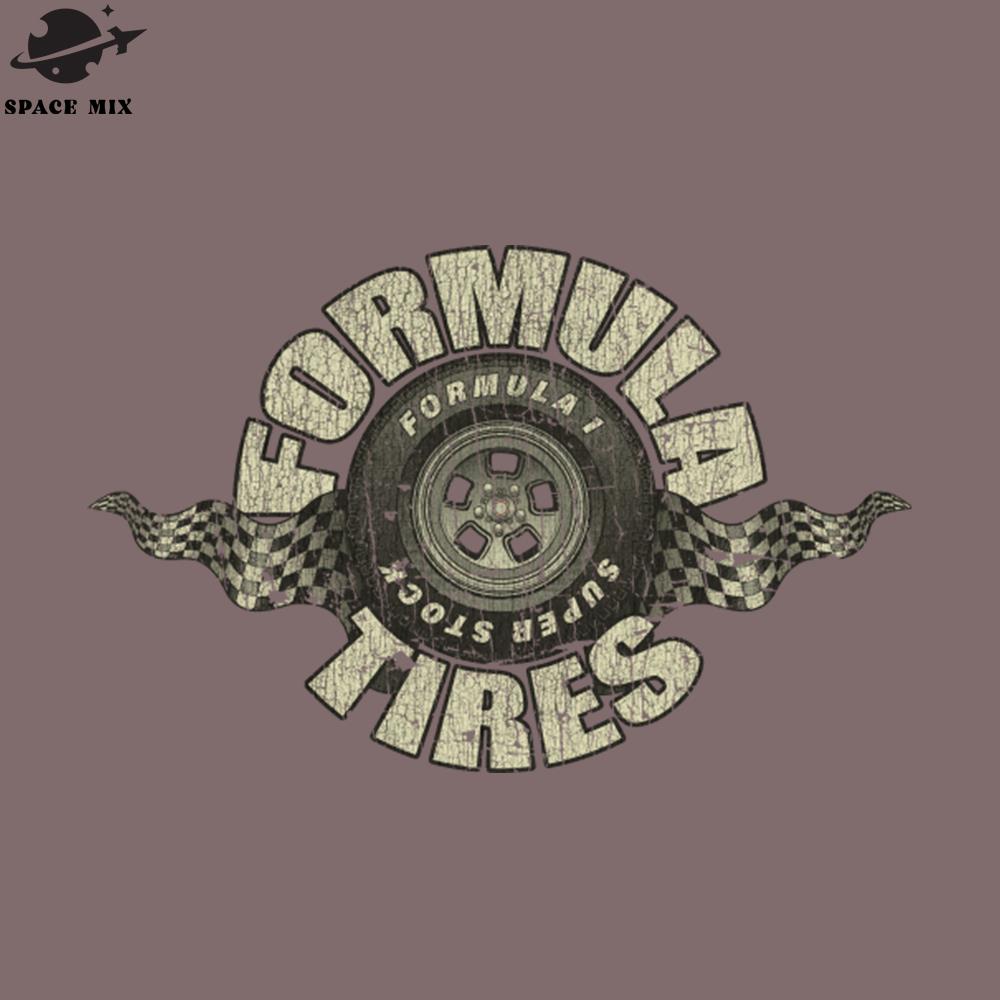 Formula Tires 1968 PNG Design | Inspire Uplift