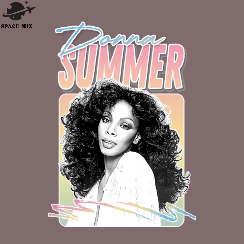 Donna Summer Retro Style Fan Art Design PNG Design | Inspire Uplift