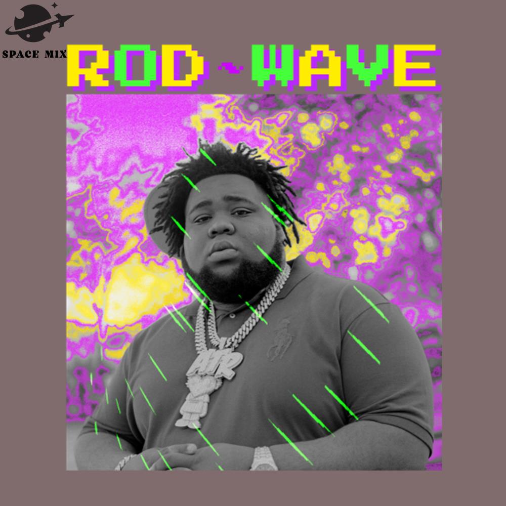 Rod Wave Superstar Music PNG Design - Inspire Uplift