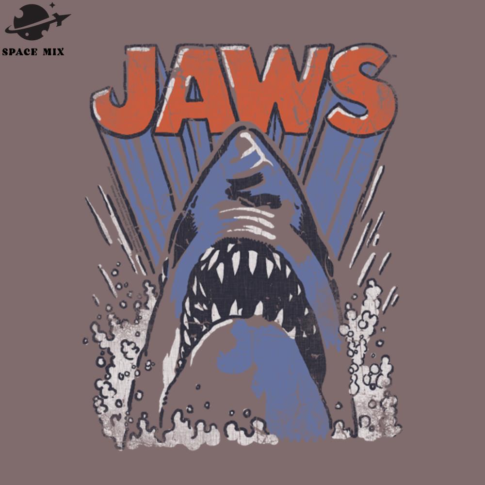 JAWS Retro Replica PNG Design - Inspire Uplift
