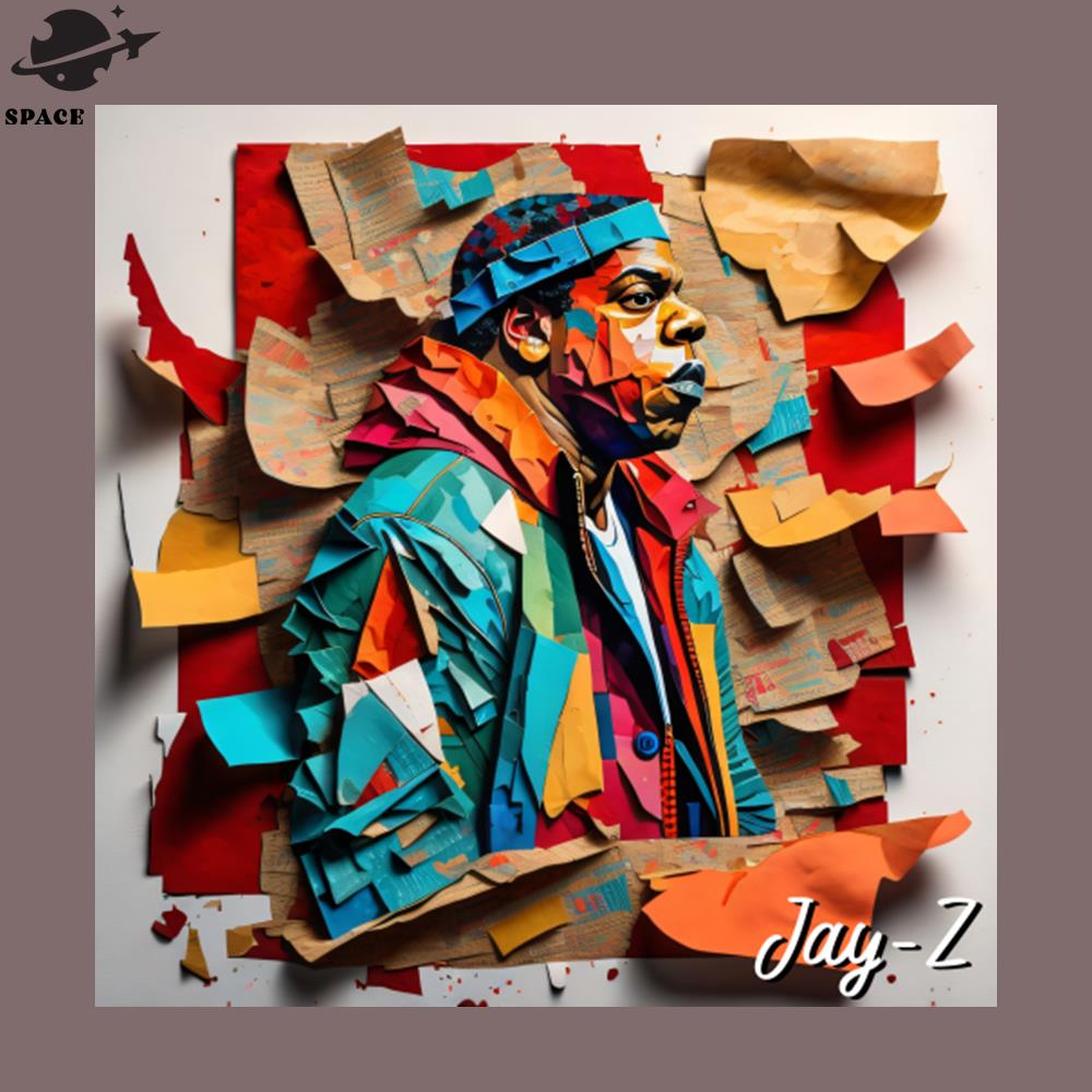Jay Z aper Art Hiphop PNG Design | Inspire Uplift
