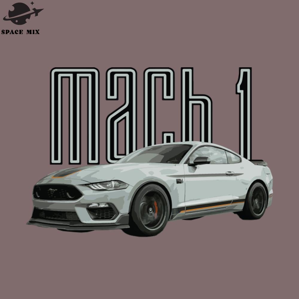 MACH 1 Mustang T 50L V8 erformance Car Fighter Jet ray PNG D | Inspire ...