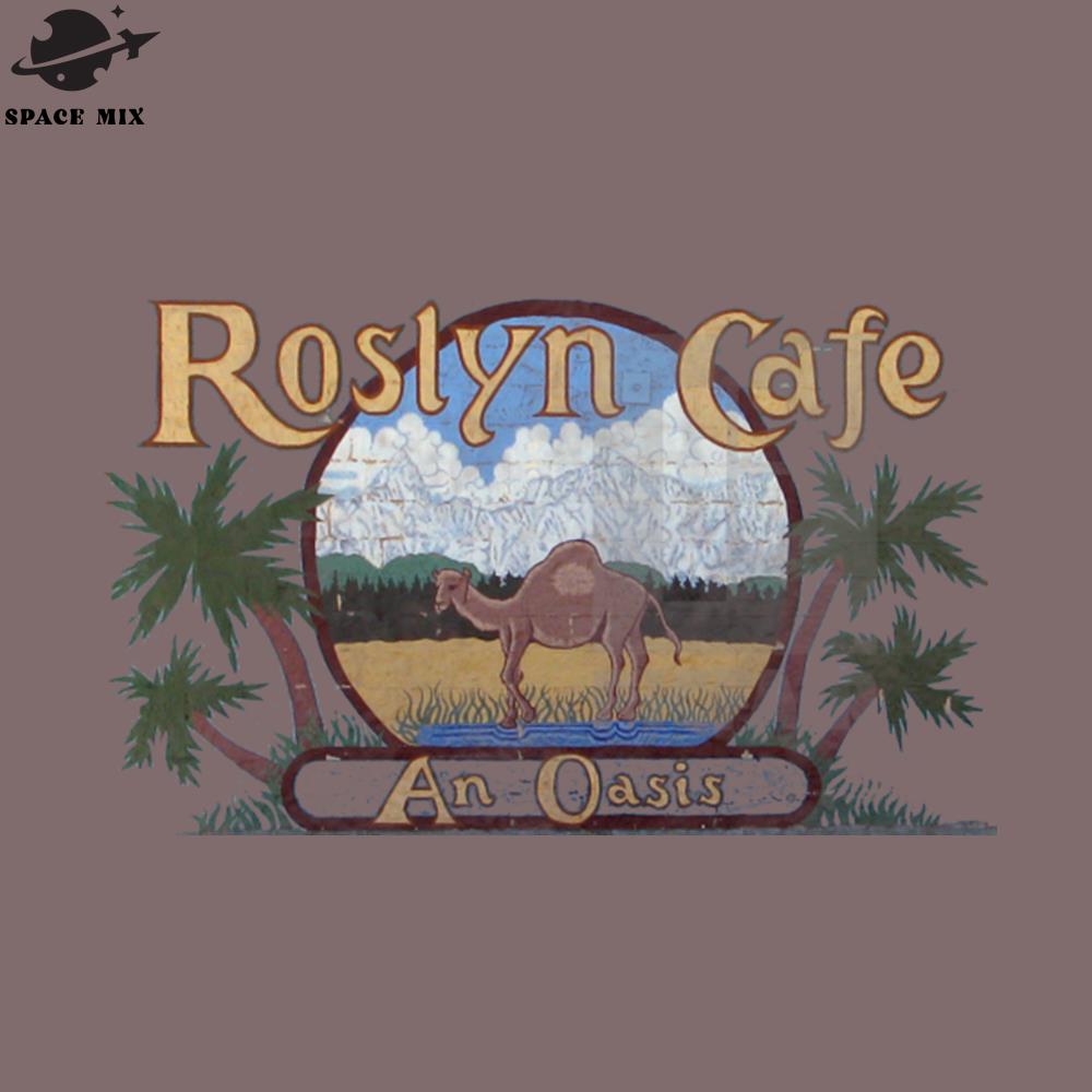 Roslyn Cafe An Oasis PNG Design | Inspire Uplift