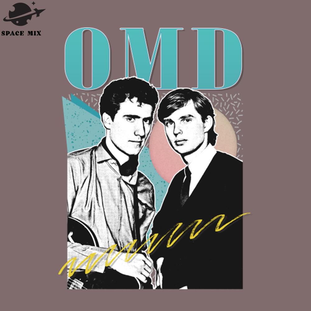 OMD Original Retro Tribute Design PNG Design - Inspire Uplift
