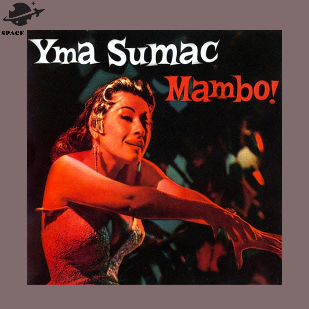 Mambo Yma Sumac PNG Design | Inspire Uplift