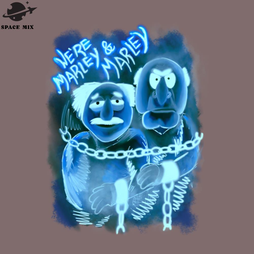 Marley Marley Muppet Christmas Carol PNG Design | Inspire Uplift