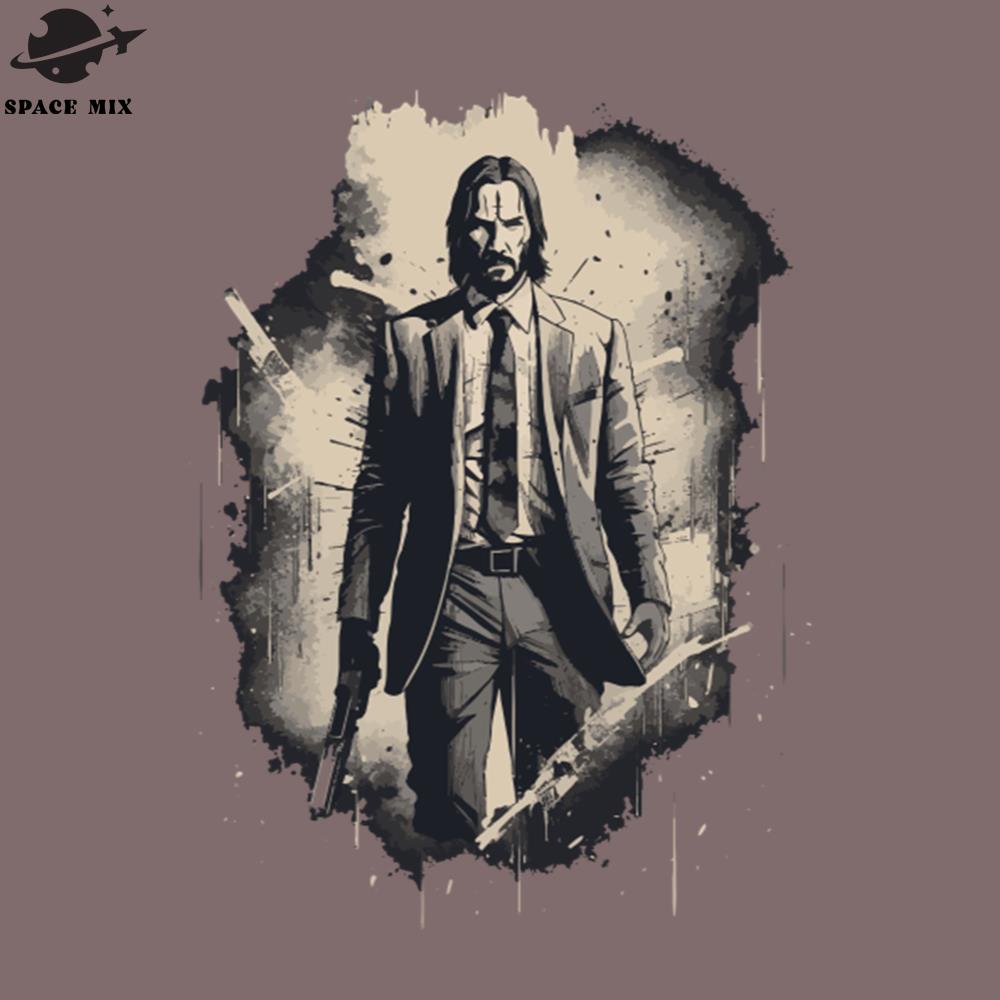 John Wick PNG Design | Inspire Uplift