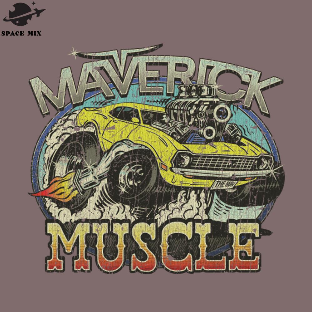 Maverick Muscle 1970 PNG Design | Inspire Uplift