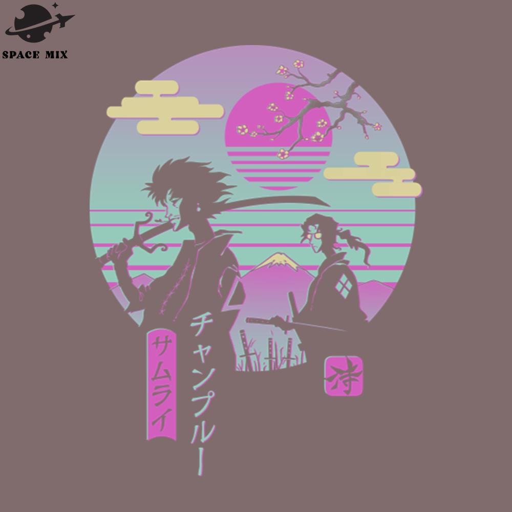 Samurai Chillhop PNG Design | Inspire Uplift