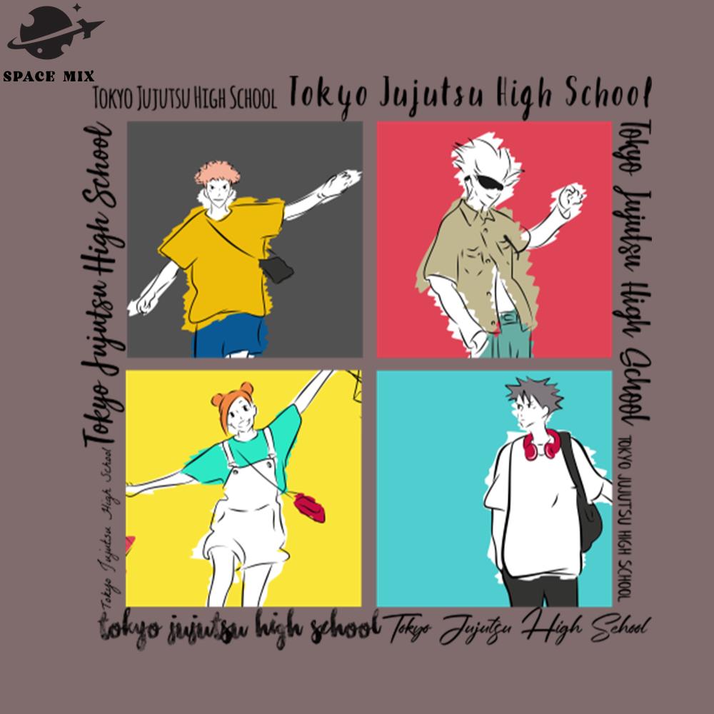 Jujutsu Kaisen Tokyo Jujutsu High School 2 PNG Design | Inspire Uplift